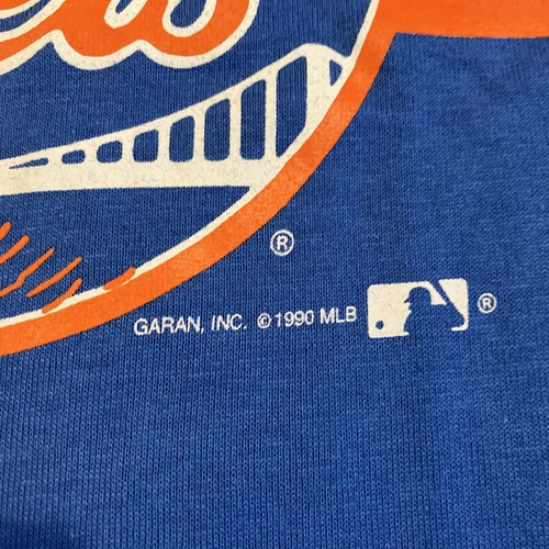 NWOT - Vintage - 1990 - Garan - New York Mets - Single Stitch - Made In ...