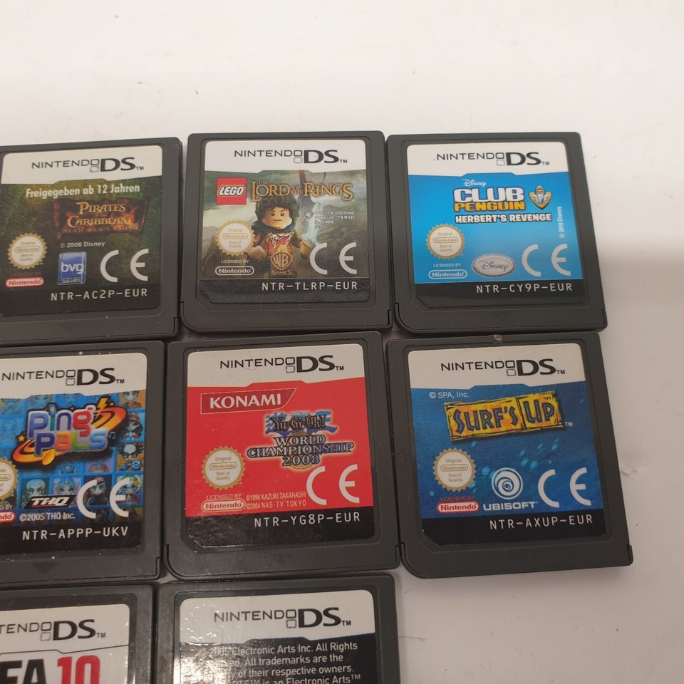 Nintendo DS Games Bundle 11 x Carts 321875-321885 | eBay UK