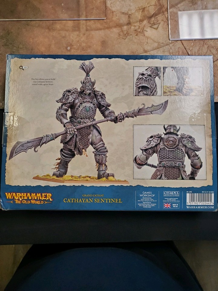 Warhammer The Old World Grand Cathay Cathayan Sentinel | eBay