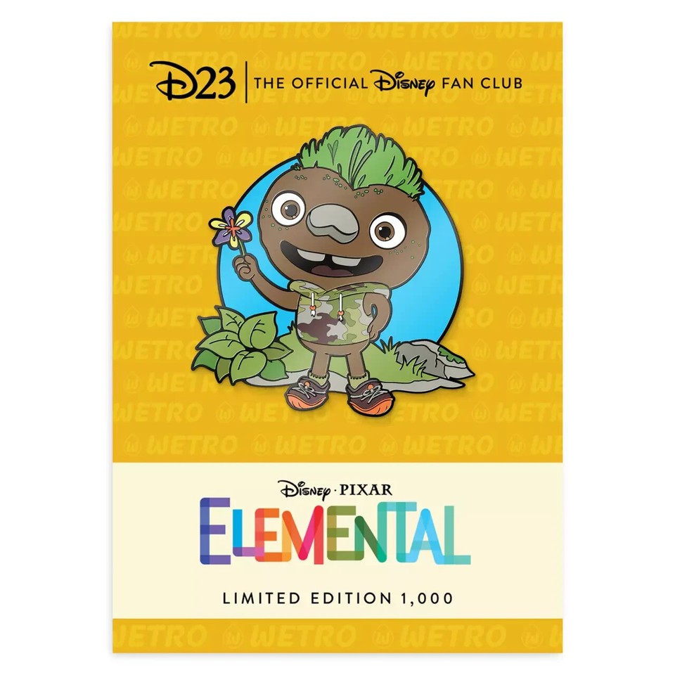 Disney Pixar D23-Exclusive Clod Pin Elemental Movie LE Pin On Colorful ...