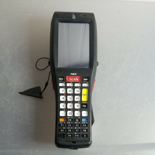 NEC HANDHELD TERMINAL SCANNER MODEL S1635-01B with BATTERY (UNTESTED ...