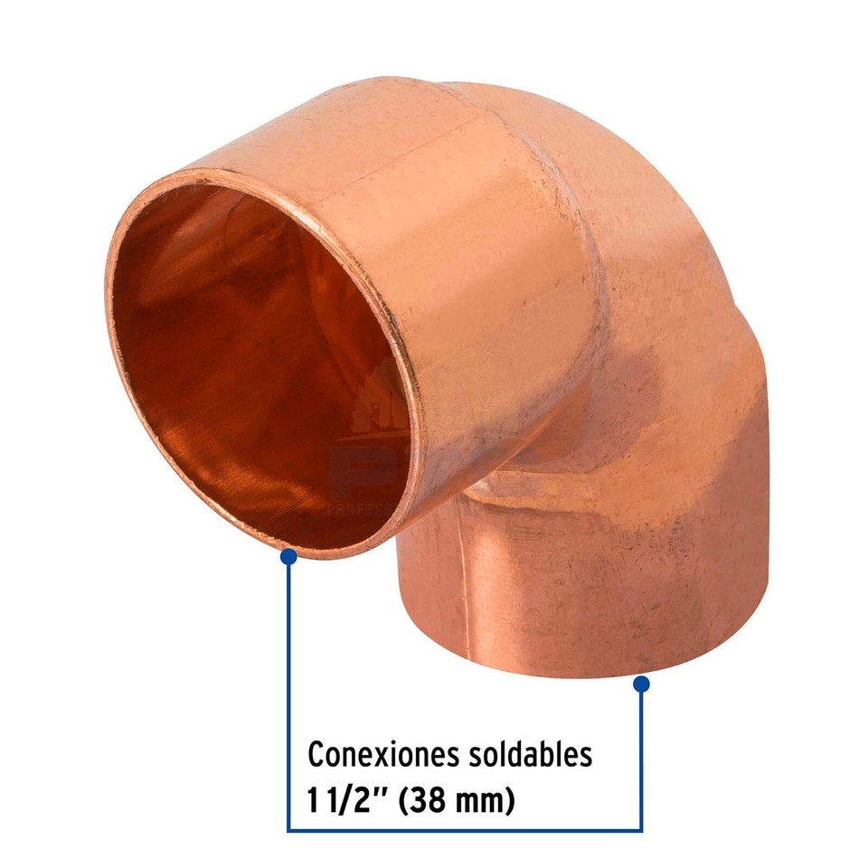 Foset CC-565 1-1/2" Copper 90° Elbow | eBay