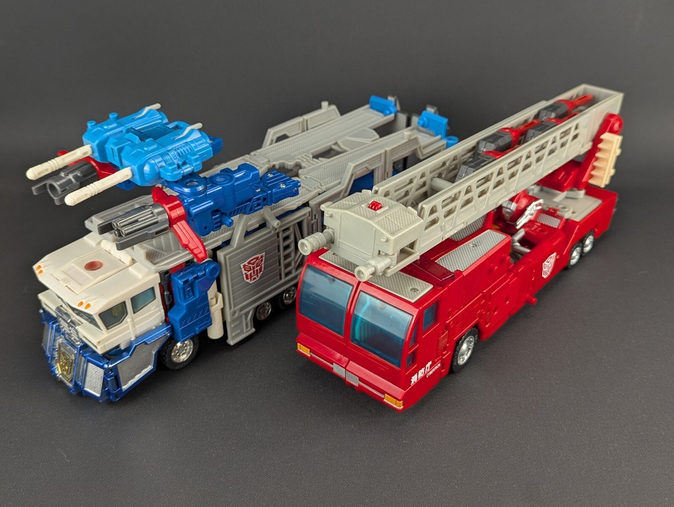 Transformers RID 2001 Omega Prime COMPLETE Hasbro Robots In Disguise ...