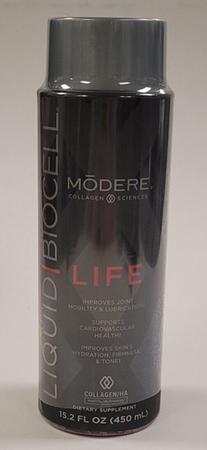 Modere Liquid Biocell LIFE 15.2 Fl Oz - 1 Bottle 6/23 Exp Date Sealed ...