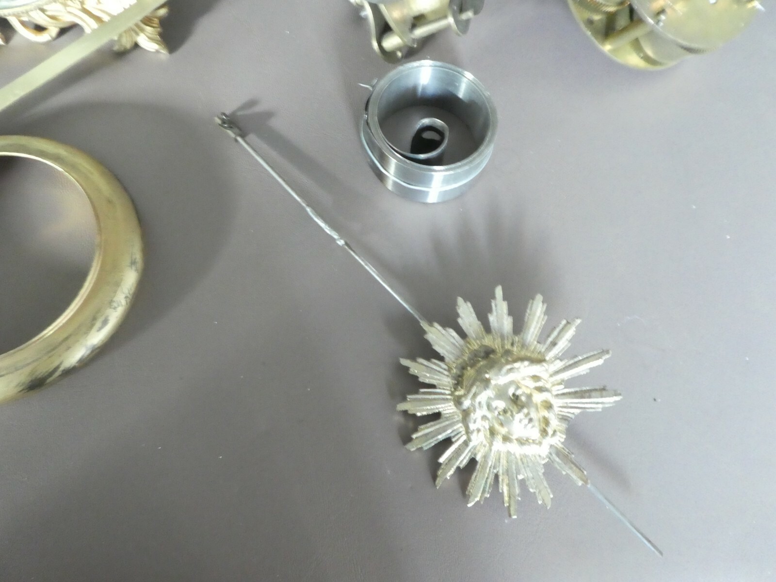 LARGE ASSORTMENT OF LATE 19TH C FRENCH CLOCK PARTS AND 2 CASES | eBay