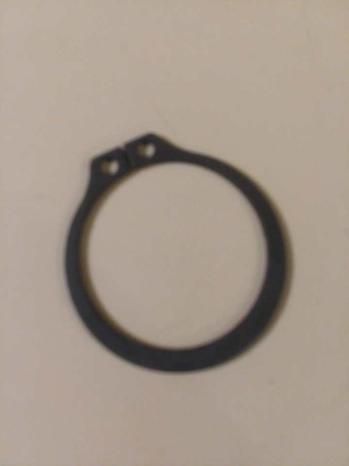 External Retainting Snap Ring - Black Oxide - Spring Steel (2 pcs) 1 1/ ...