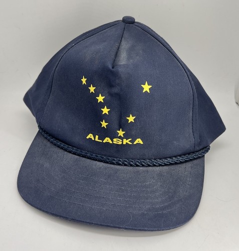 State Of Alaska Ball Cap Hat Adjustable | eBay
