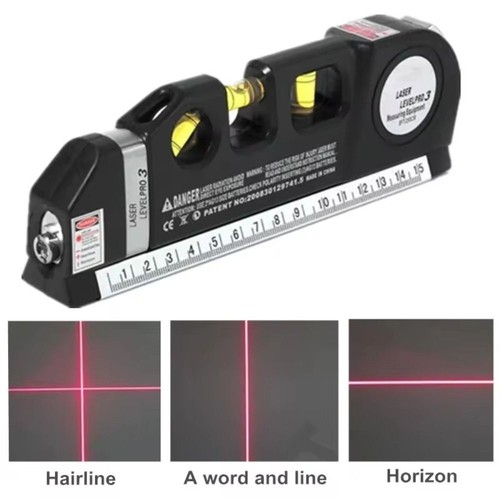 Vertical Measure Measuring Tool Aligner Standard 4-in-1 laser level ...