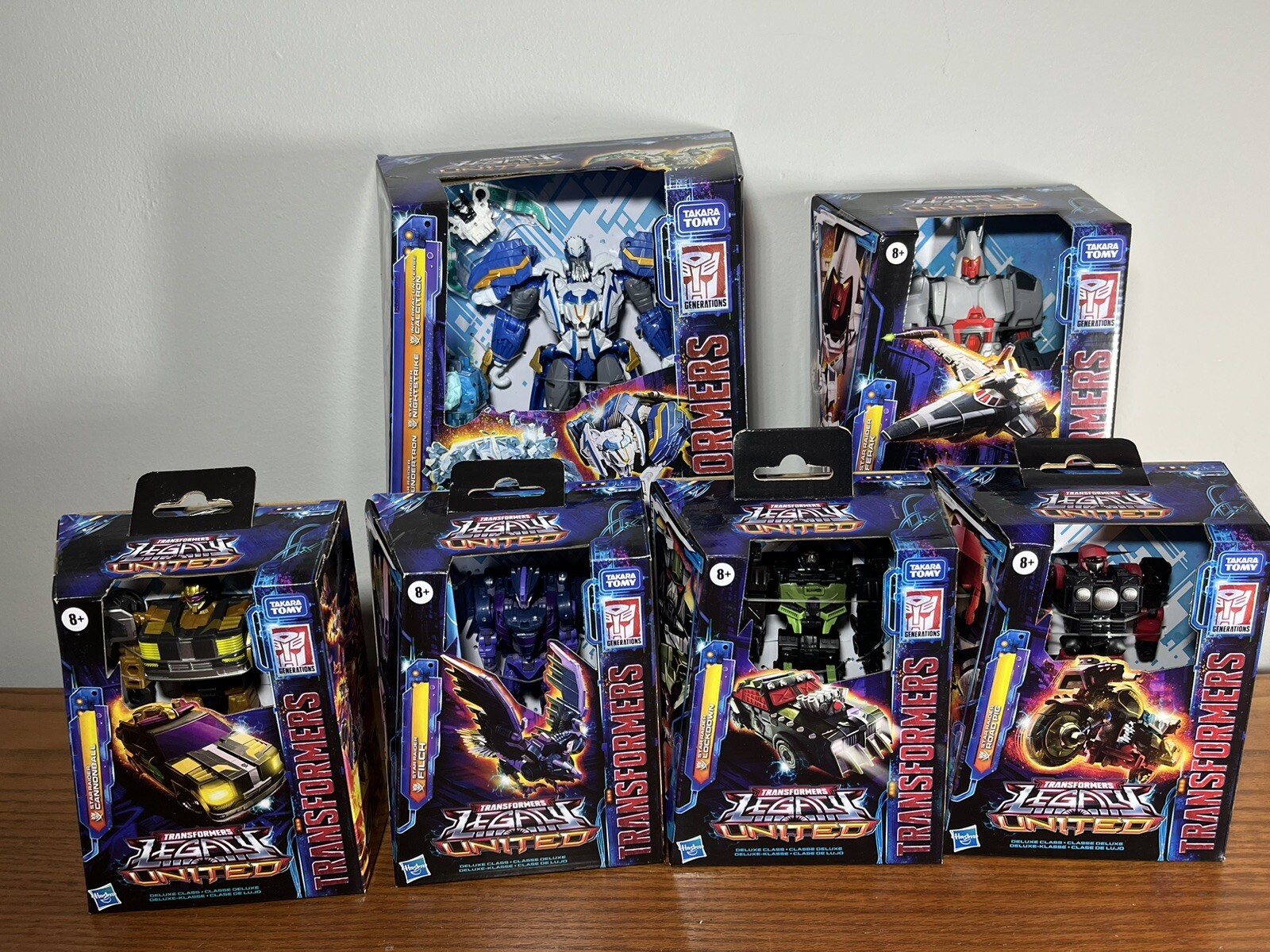 Transformers Legacy United Star Raider Full Set Filch Road Pig ...