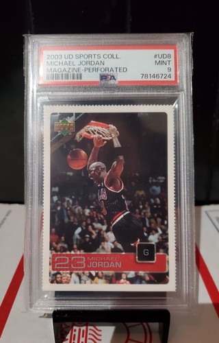 2003 Upper Deck Magazine Cards - #UD8 Michael Jordan PSA 9 | eBay