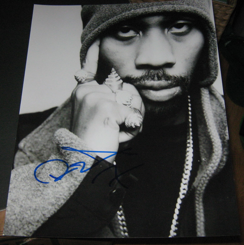 THE RZA WU TANG CLAN FOUNDER ICON LEGEND SIGNED/AUTOGRAPHED RINGS 11X14 ...