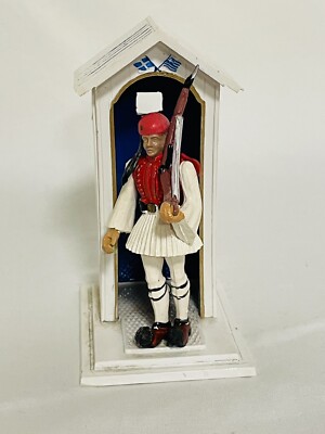 Vintage "AOHNA" Greece Figurine Soldier/guard | eBay