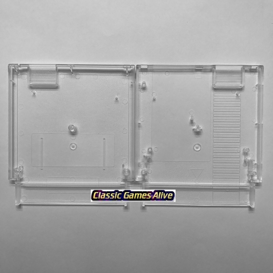 NES Clear Plastic Case Cart Shell Replacement Top Quality Nintendo ...