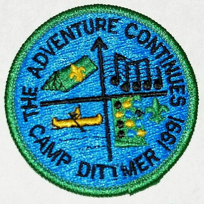 Camp Dittmer (NY) 1991 Pocket Patch BSA | eBay