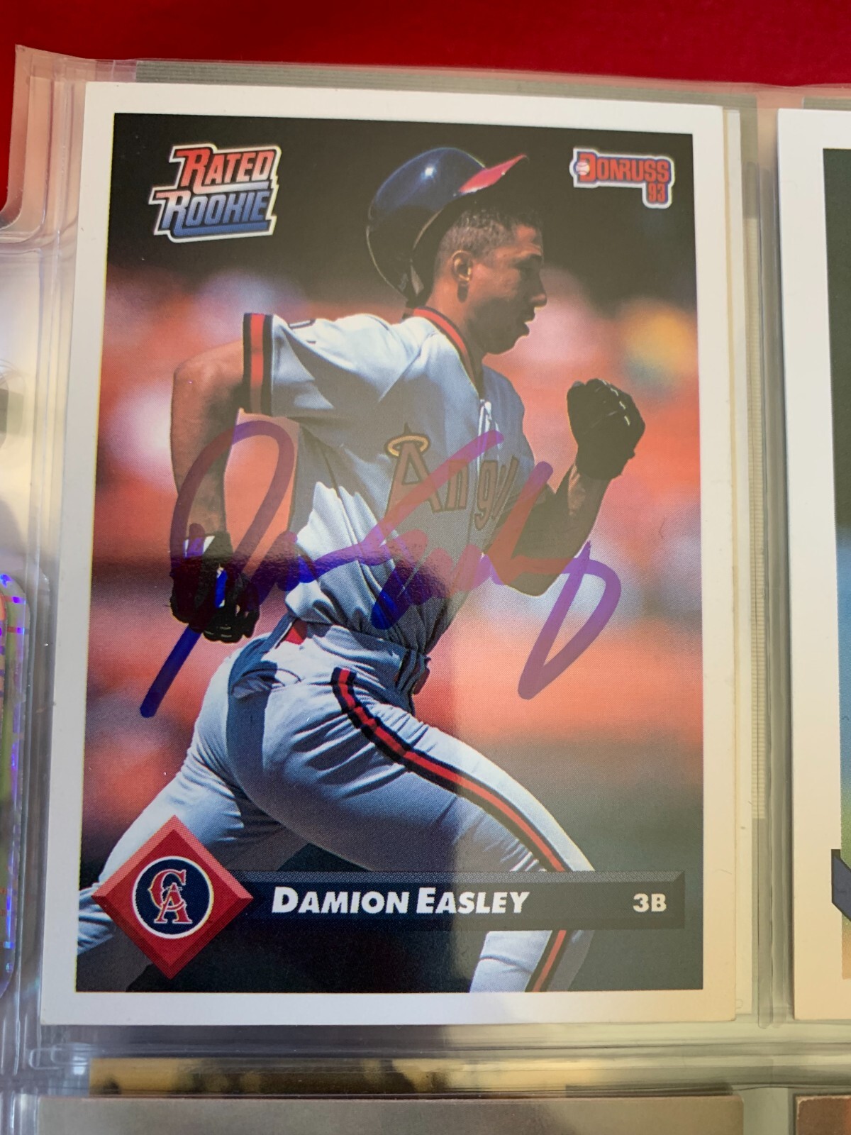 DAMION EASLEY AUTOGRAPHED SIGNED 1993 DONRUSS CARD COA | eBay