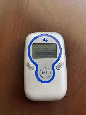 First Generation Intel Pocket Concert Audio Player MP3 Player vintage ...