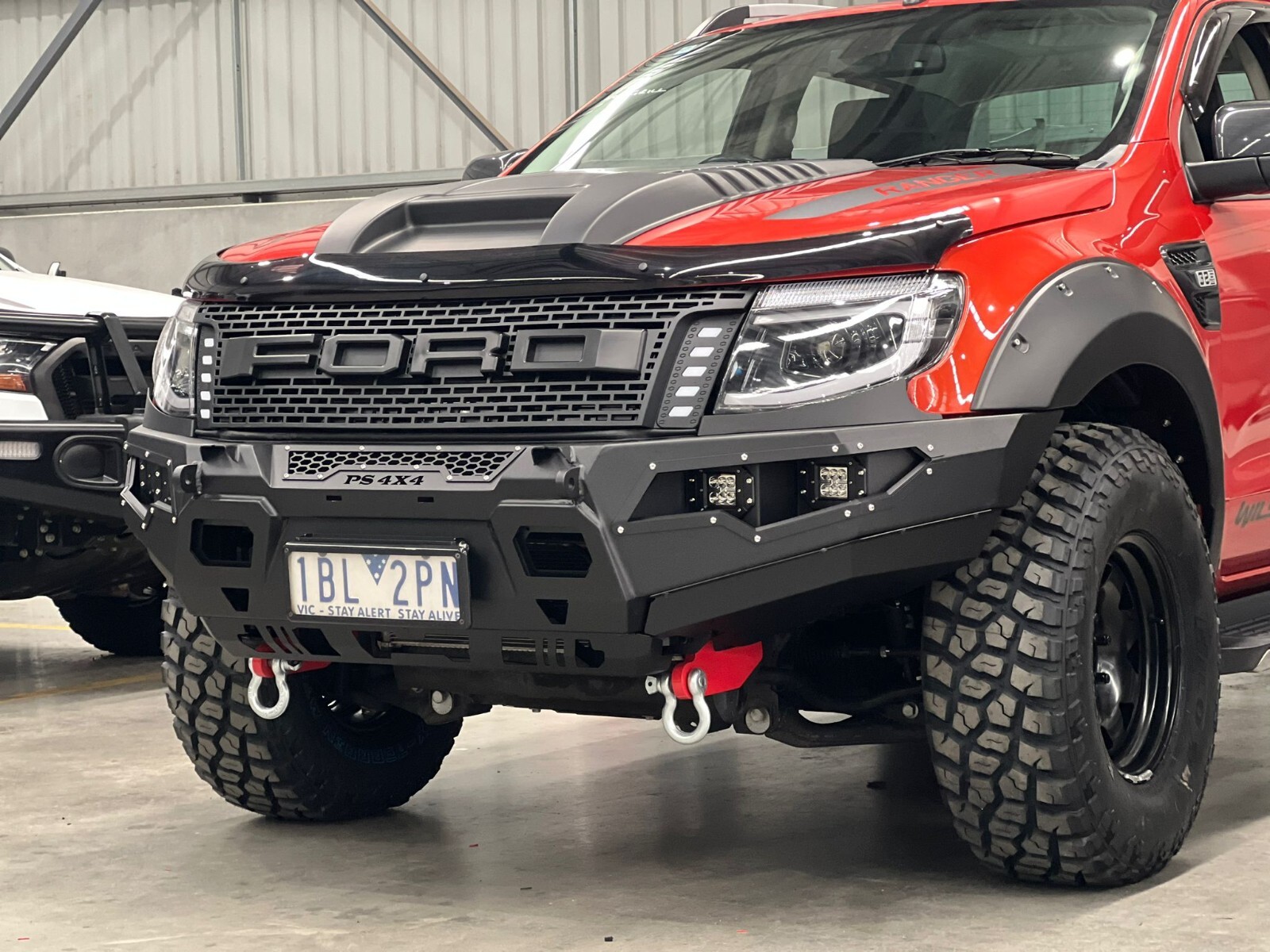 PS4X4 VIKING ODIN BULL BAR TO SUIT FORD RANGER 2011-2015 PX1 ADR ...