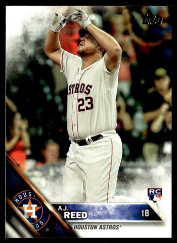 2016 Topps Update Rookie Debut A.J. Reed Rookie Houston Astros #US92 | eBay
