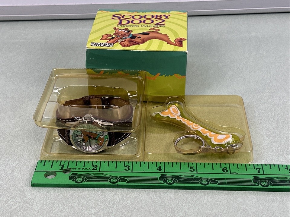Scooby Doo 2 Monsters Unleashed Groovy Watch With Keychain & Box | eBay