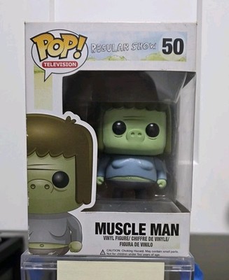 Funko Pop! Vinyl Cartoon Network Muscle Man #50 w/ POP STACK PROTECTOR ...