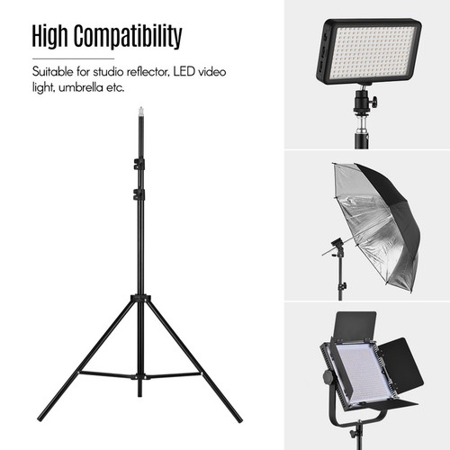 Photography Adjustable 2m Light Stand Tripod Photo Flash LED Lighting ...