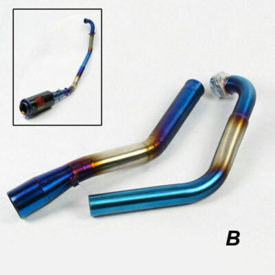 NEW Slip on Exhaust Muffler Front Header Link Pipe For Yamaha YZF R15 ...