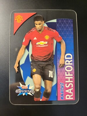 2018-19 Topps Crystal Marcus Rashford RC card #44 | eBay