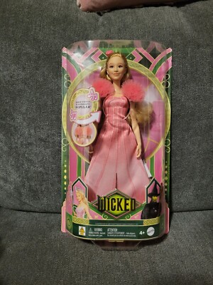 Mattel Wicked Movie Singing Glinda Doll URL Misprint Recall Wicked.com ...