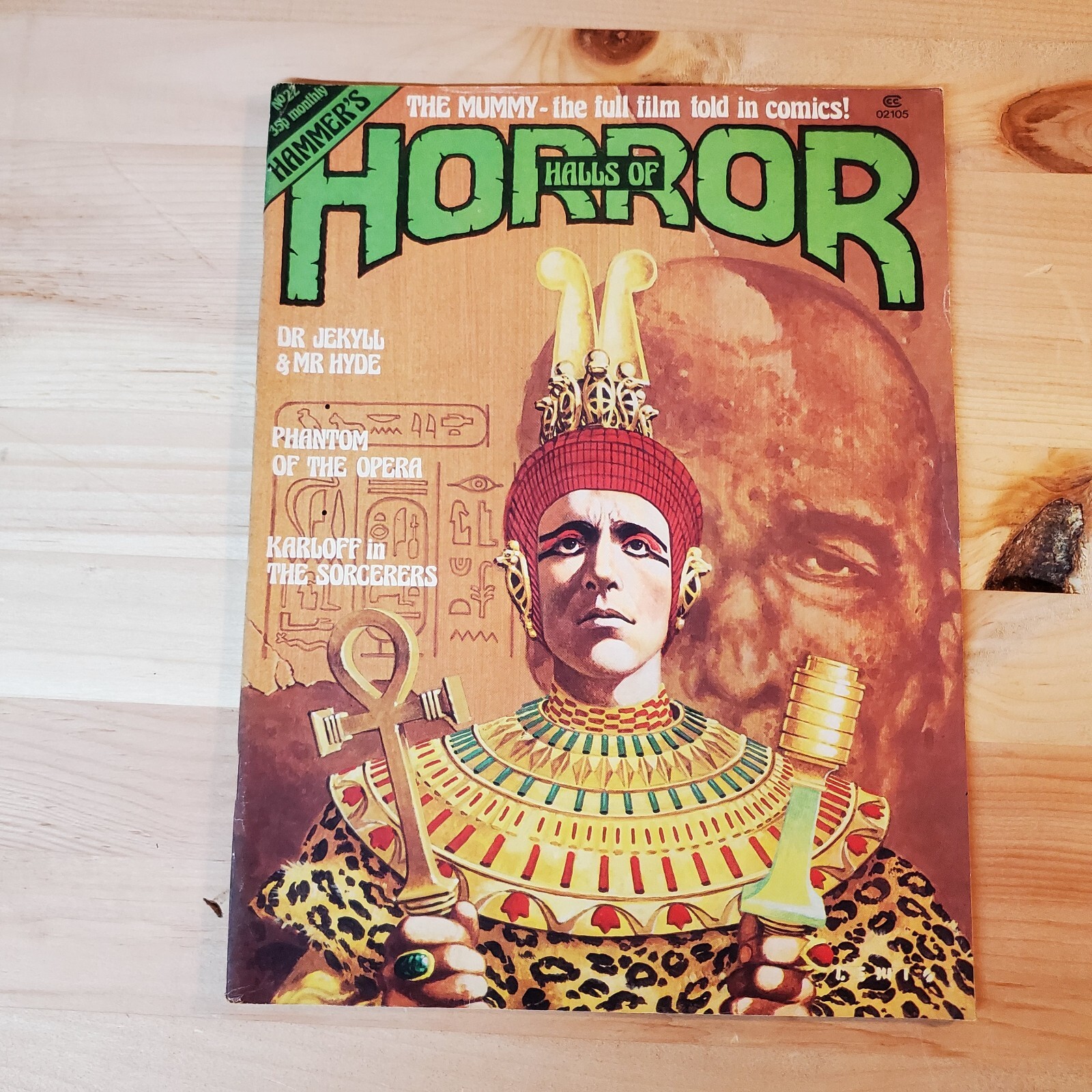 House of Hammer magazine # 22 (Halls of Horror) Vol. 2 #10 July 1978 ...