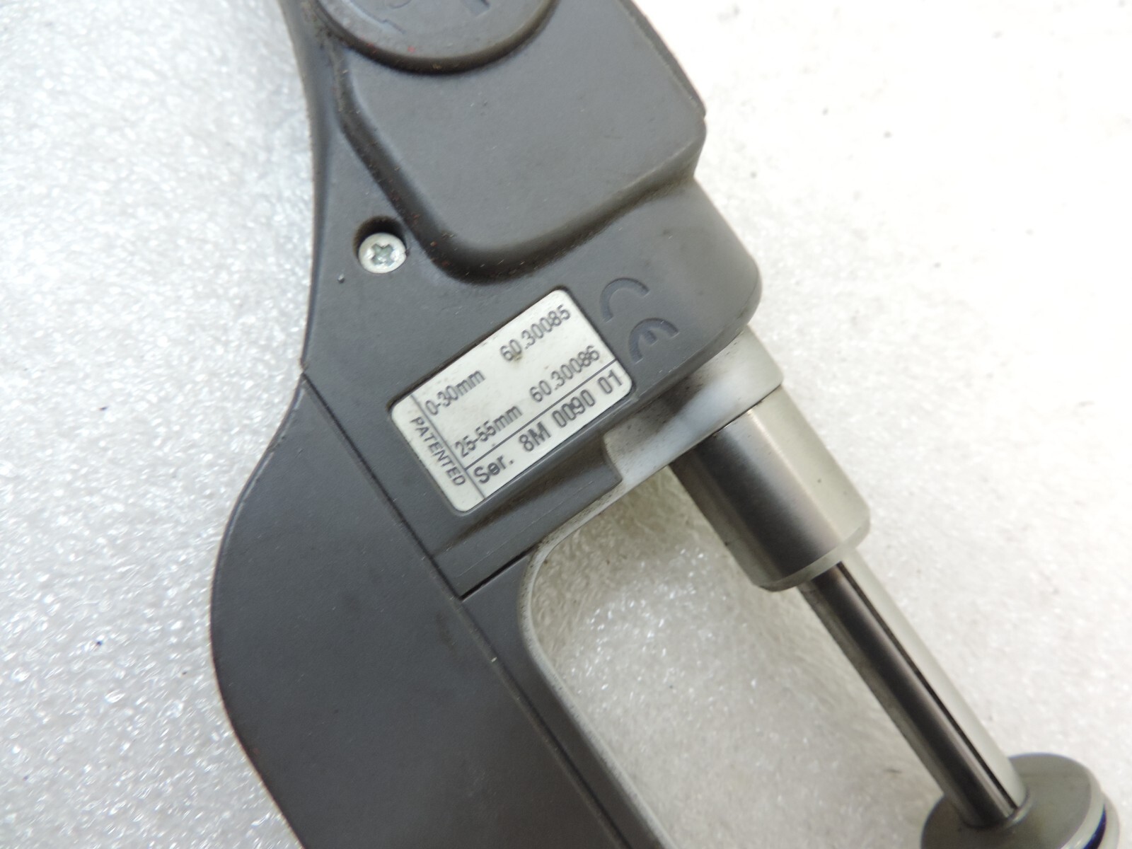 TESA Micromaster 0mm-30mm IP54 Micrometro Digitale 0cm-3cm Esterno 0-1. ...