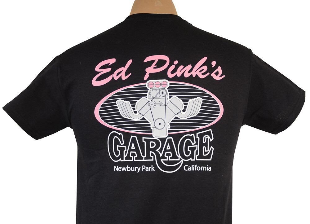 ED PINK'S GARAGE T-SHIRT ED PINK RACING, THE OLD MASTER | eBay