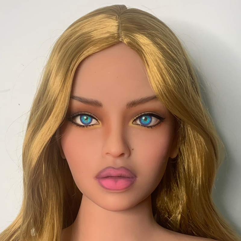 (Only Head) Oral Sex Toys TPE Skeleton Sex D-oll Head Realistic Adult ...