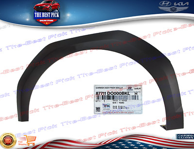 ⭐GENUINE⭐ FRONT Fender Wheel Molding LEFT DRIVER 2024-2025 Kia EV9 ...