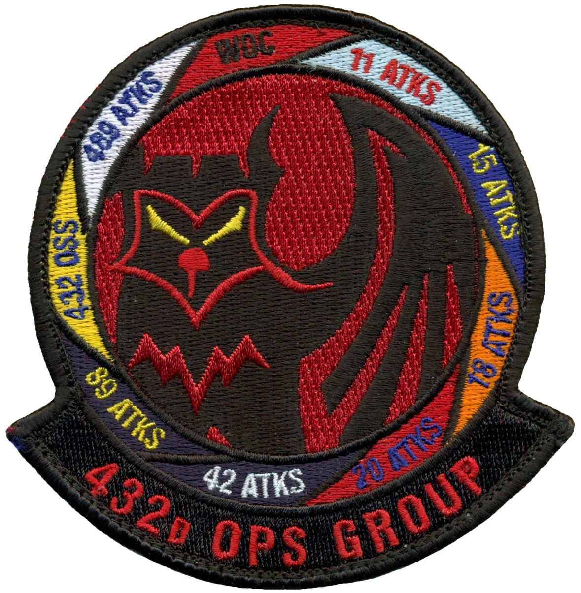 USAF 432d OPERATIONS GROUP GAGGLE PATCH - ATKS | eBay