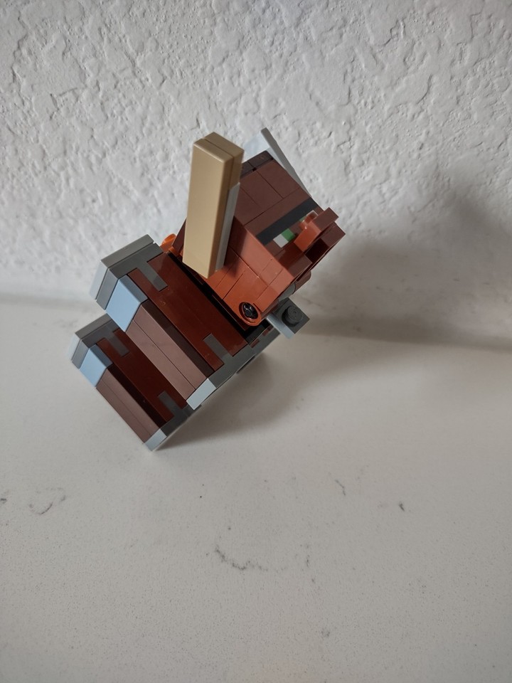 LEGO Minecraft 21160 Ravager Brown Pillager Beast Animal | eBay
