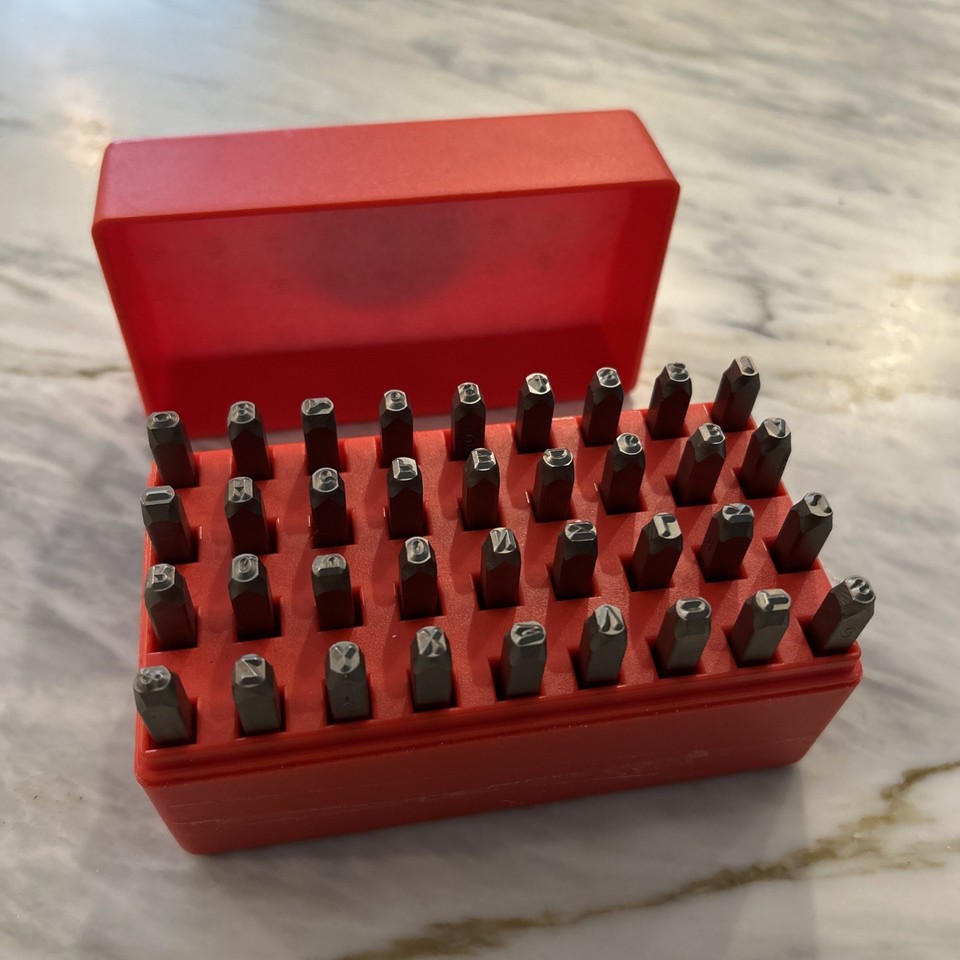 Golf Club Putter Wedge Stamping Stamp Set Size Small Custom | eBay