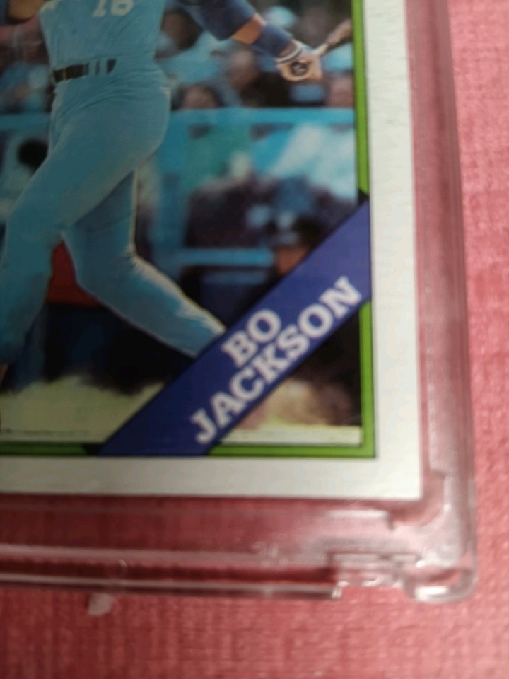 Flawless Ultra Rare Multiple Error Bo Jackson Royals 1988 Topps #750 | eBay