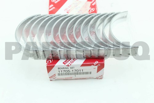 1170517011 Genuine Toyota BEARING SET, CRANKSHAFT 11705-17011 | eBay