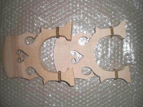 1 PC Double Bass Adjustable Bridge 3/4 Upright bass maple bridge | eBay