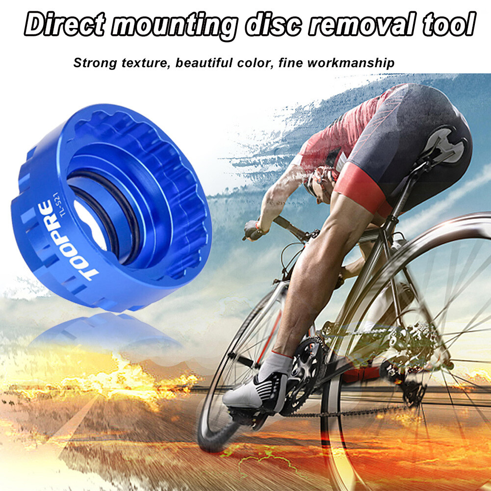 Bike Direct Mount Chainring Lock Ring Tool for M7100 M8100 M9100 (Blue ...