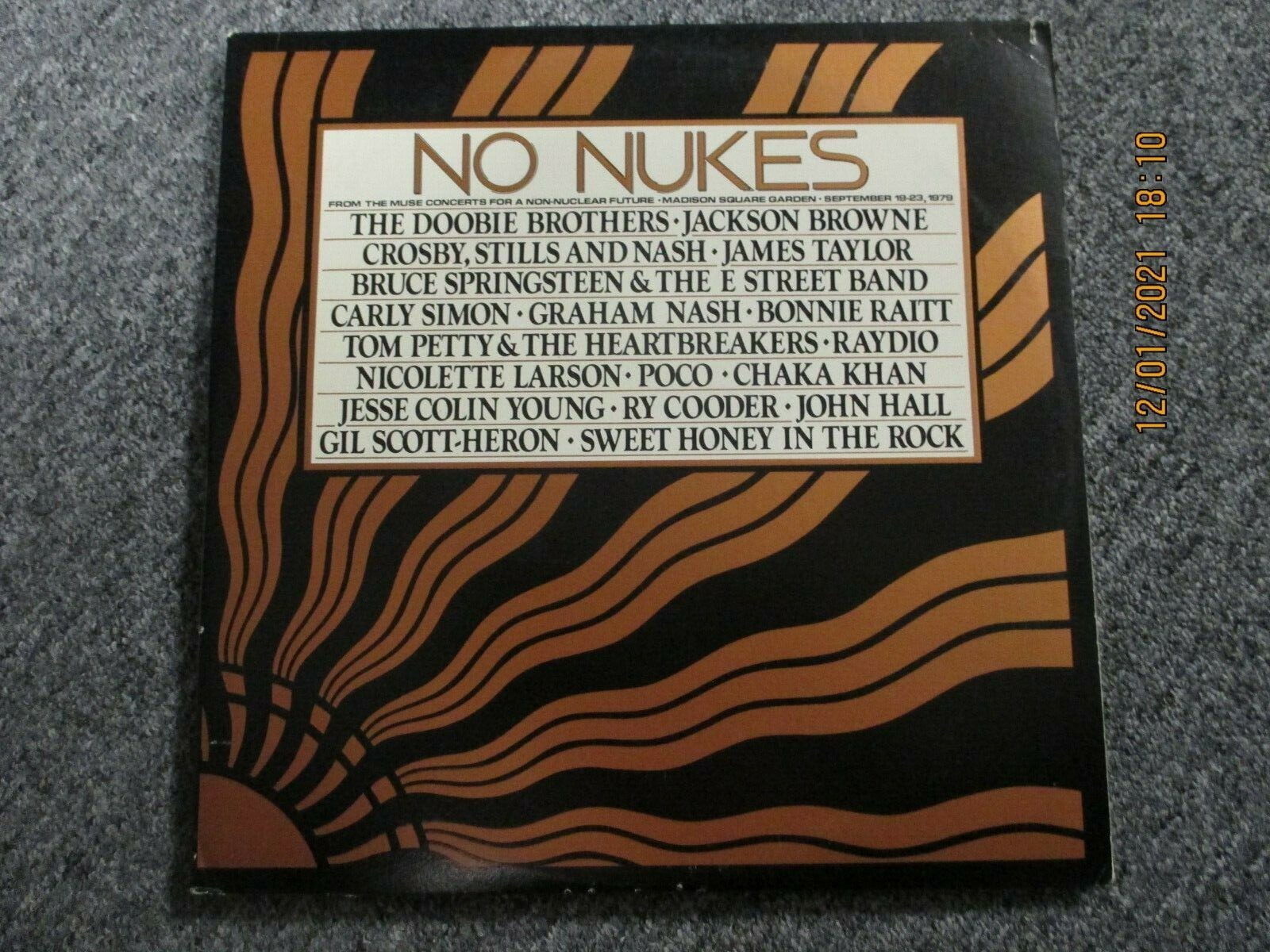 NO NUKES “From The Muse Concerts For A Non-Nuclear Future” Triple LP ML ...