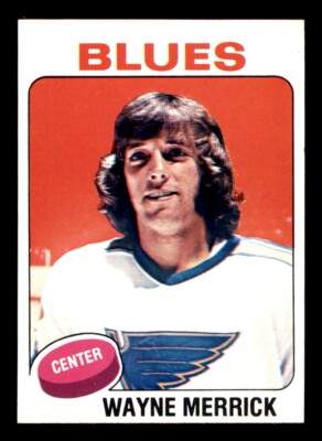 1975 Topps Hockey #228 Wayne Merrick NM | eBay
