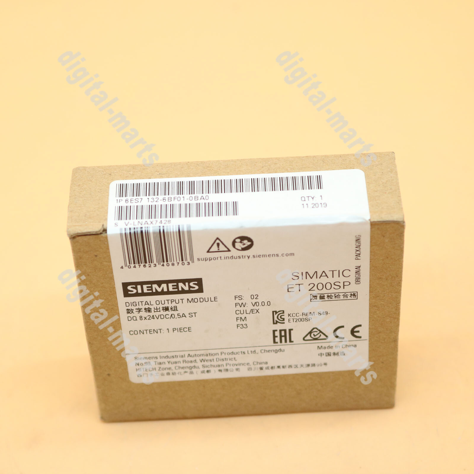 NEW SIEMENS one In Box 6ES7132-6BF01-0BA0 6ES7 132-6BF01-0BA0 SPOT ...