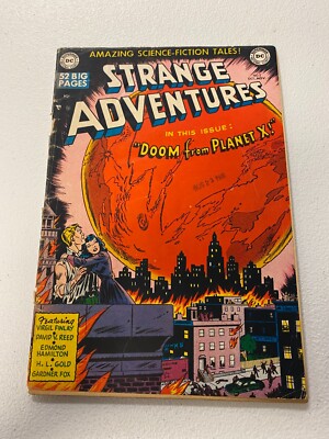 STRANGE ADVENTURES #2 1950 JIM MOONEY GARDNER FOX DC COMIC O1 | eBay