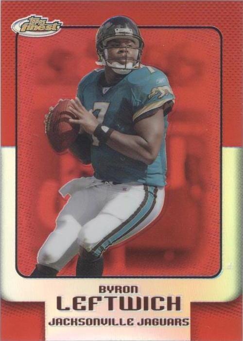 2006 Topps Finest - Byron Leftwich #14 Refractor /399 for sale online ...