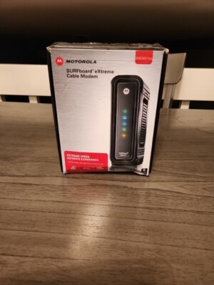 Motorola Surfboard Extreme Cable Modem SB6121 DOCSIS 3.0 Open Box | eBay