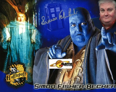RIP- Doctor Who & Harry Potter- Simon Fisher Becker signed 8x10 JSA COA ...