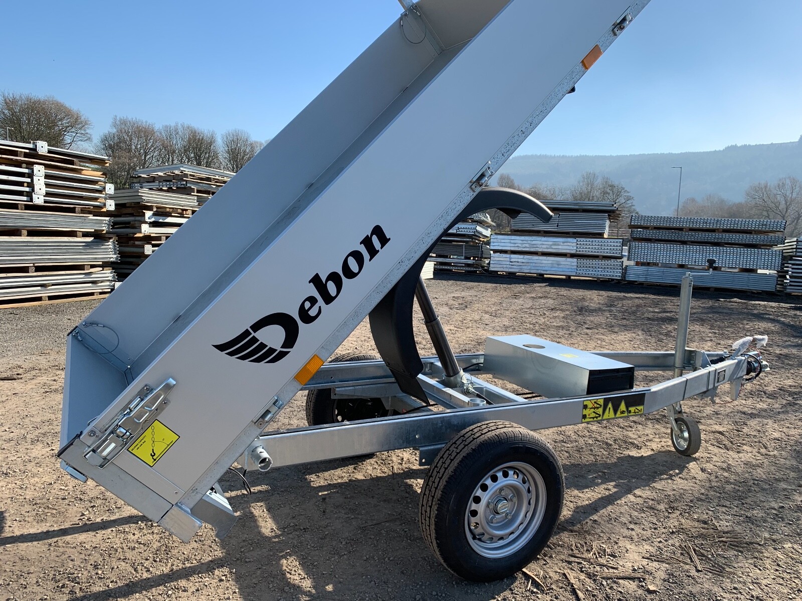 New Debon PW0 1500 Lux Tipping Tipper Dropsides Trailer 1500KG MGW - £ ...