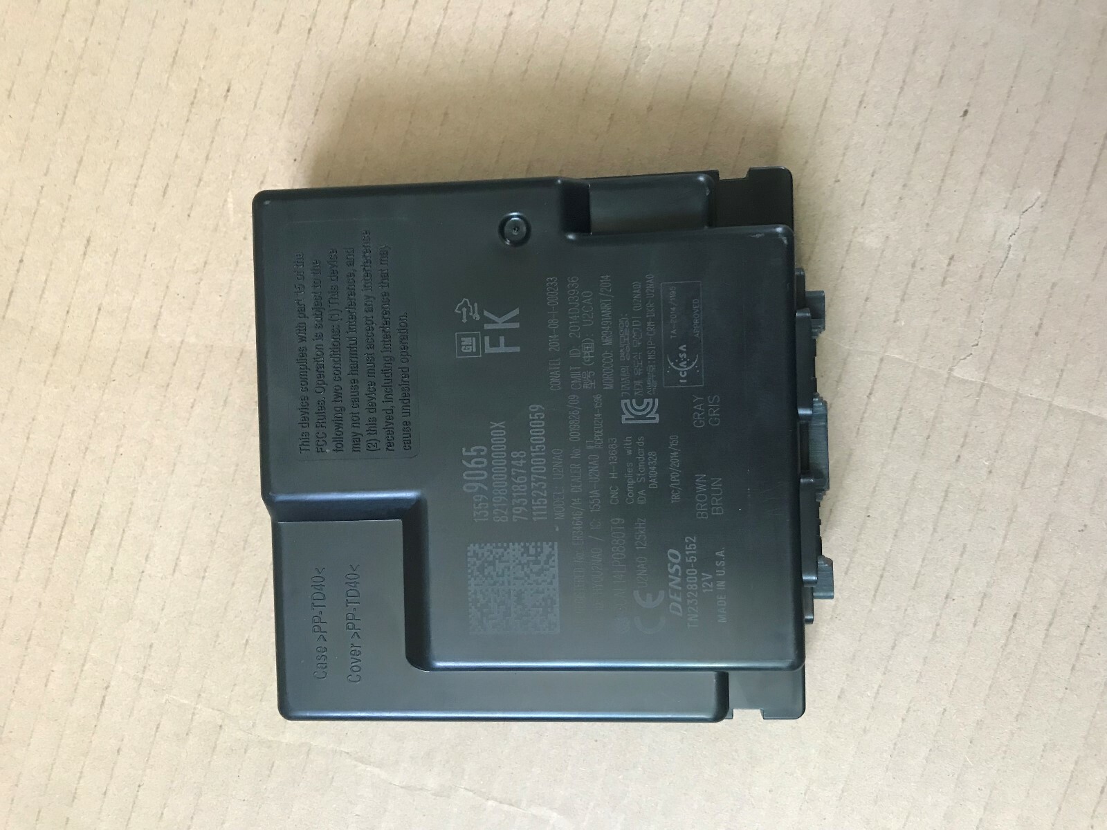 16 17 18 2016-2018 Cadillac GM Keyless Entry Control Module Chevy Buick ...