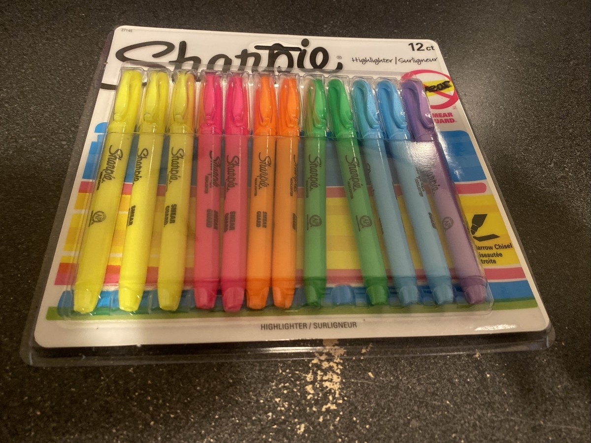 All Sharpie Highlighter Colors